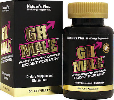 Nature's Plus GH Male Human Growth Hormone Boost For Men 60 κάψουλες ...