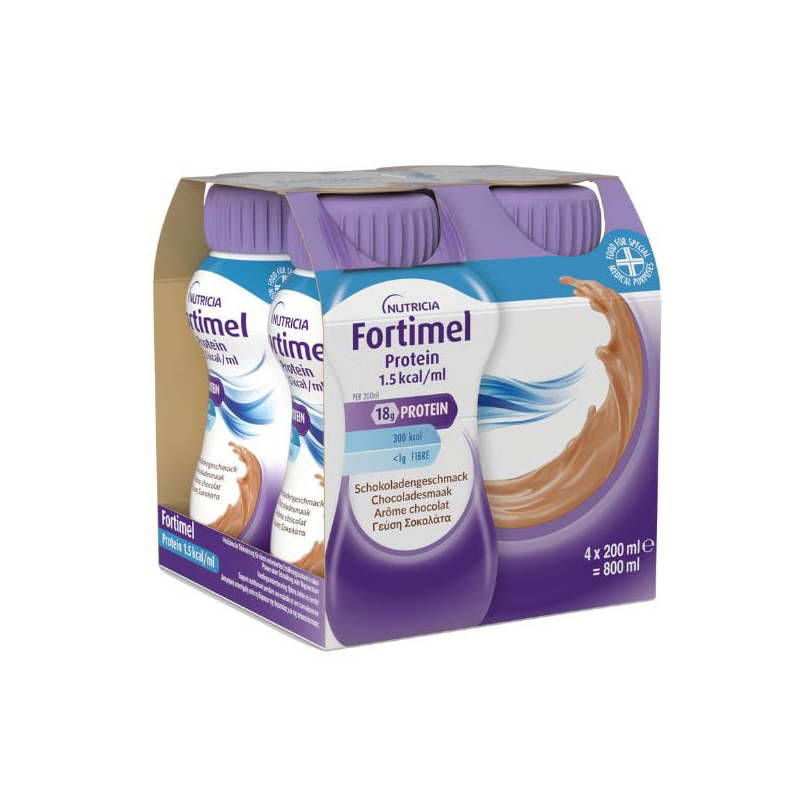 Nutricia Fortimel Extra 4 x 200ml Chocolate - AR Pharmacy.gr
