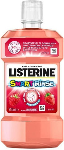 Listerine Smart Rinse Mild Berry Children's Mouthwash For Protection ...
